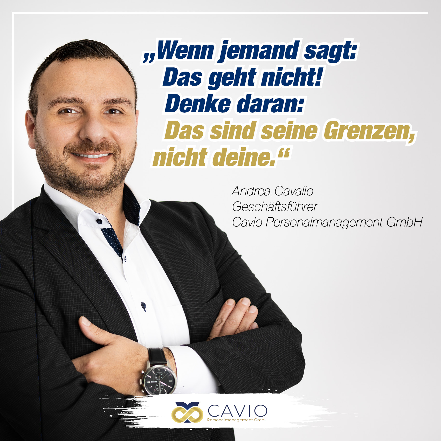 Interview mit Andrea Cavallo - Cavio Personalmanagement GmbH